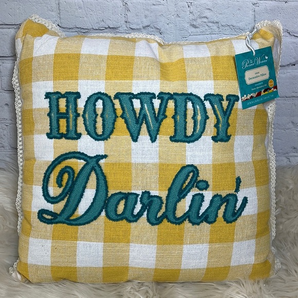 The Pioneer Woman | Accents | The Pioneer Woman Howdy Darlin Pillow ...